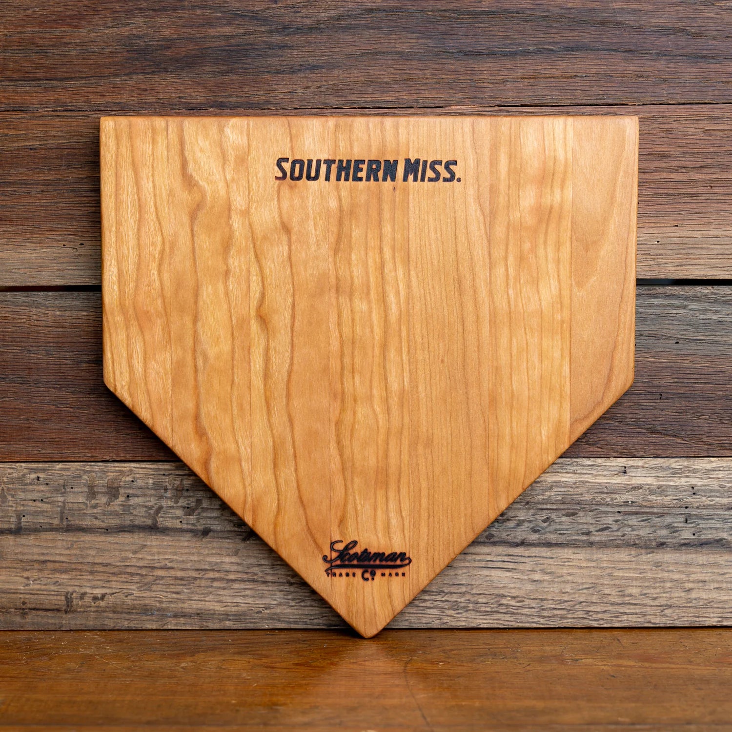 Cherry Southern Miss Home Plate Serving Board – Scotsman USA
