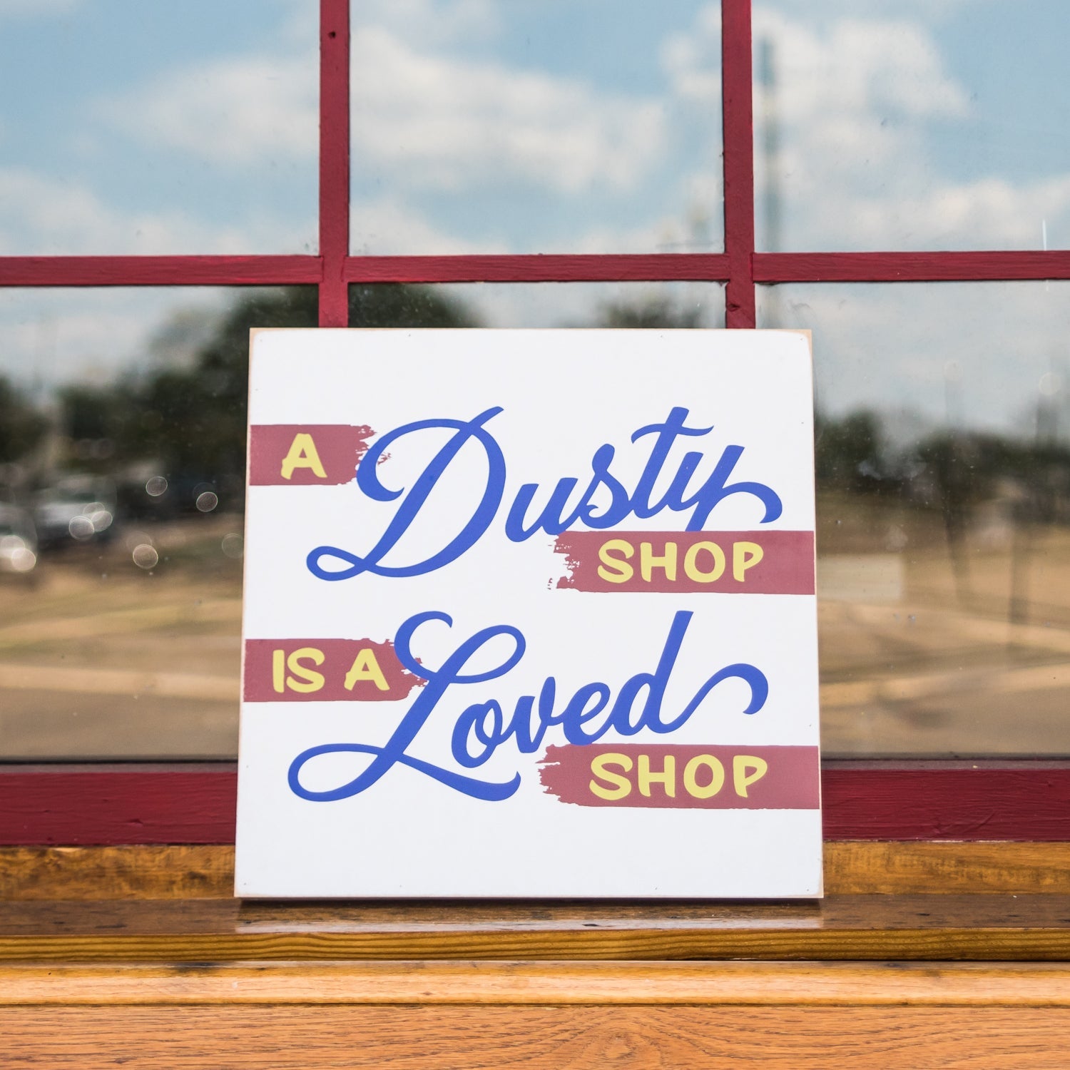 Dusty Shop Sign – Scotsman USA