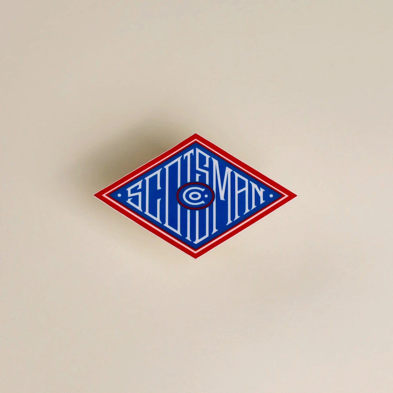 Blue Scotsman Diamond Die Cut Decal – Scotsman USA