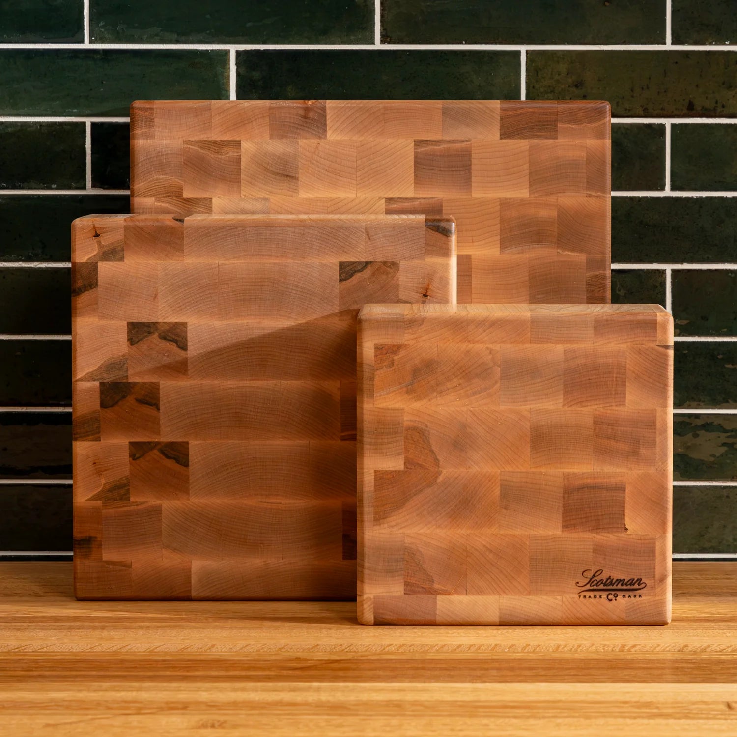 Maple End Grain Square Butcher Block – Scotsman USA