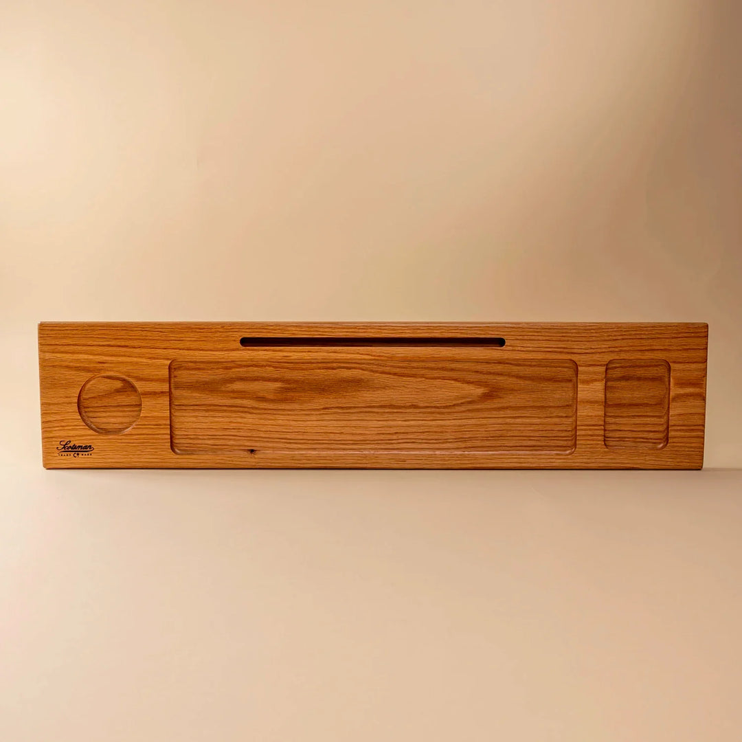 White Oak Bath Caddy – Scotsman USA